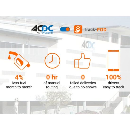 ACDC Dynamics Saves Time and Fuel w/ Automated Routing | Track-POD