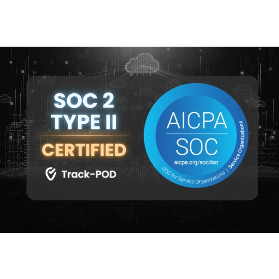Track-POD Achieves SOC 2 Type II Compliance | Track-POD