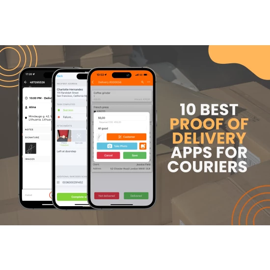 10 Best Proof of Delivery Apps for Couriers | Track-POD