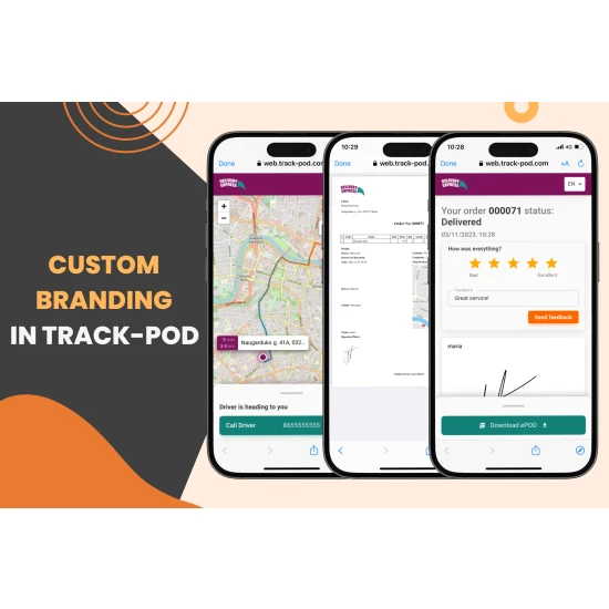 Deliver Your Way: Custom Branding with Track-POD | Track-POD