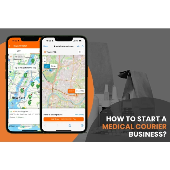 How to start a medical courier business? | Track-POD