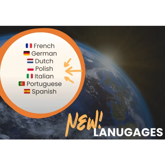 Track-POD Is Now Available in 7 New Languages | Track-POD