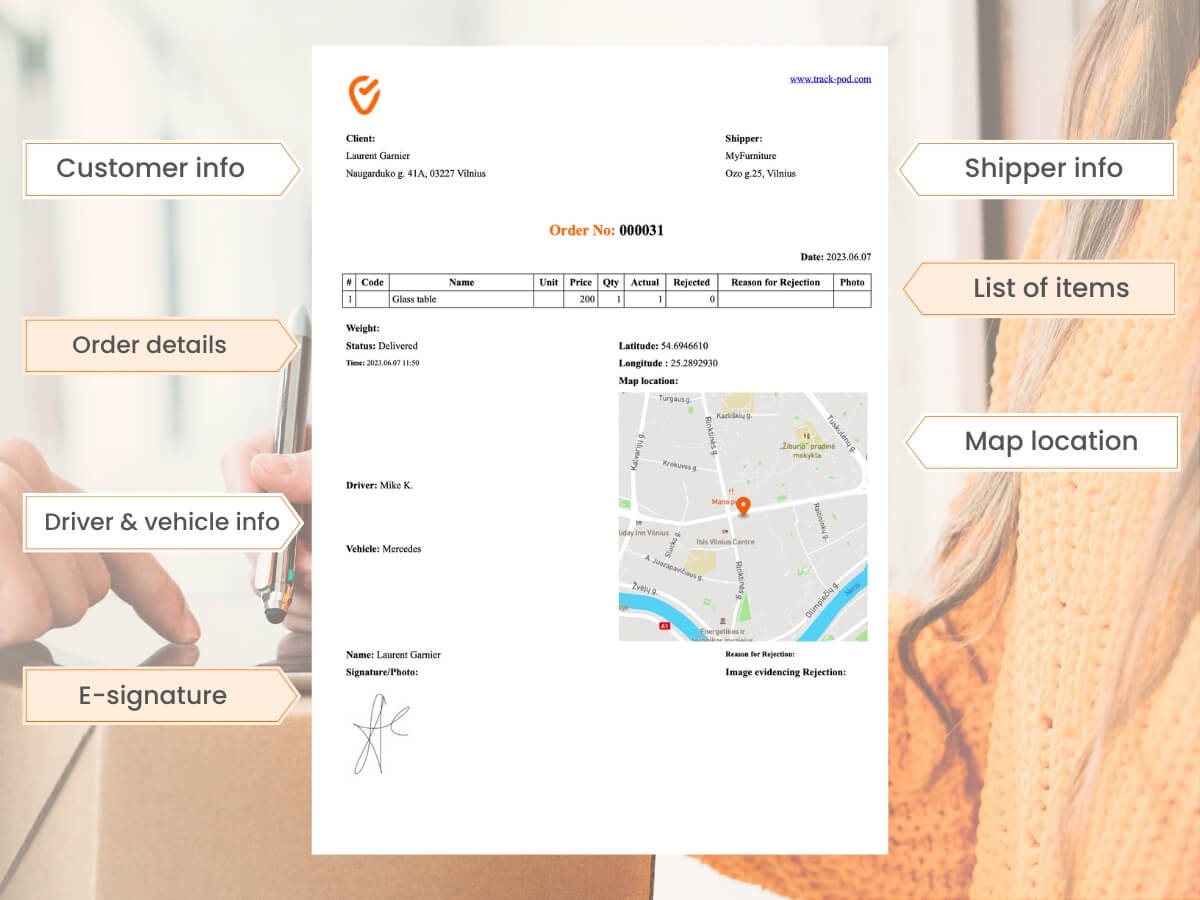 The Only Proof of Delivery Template You’ll Need | Track-POD