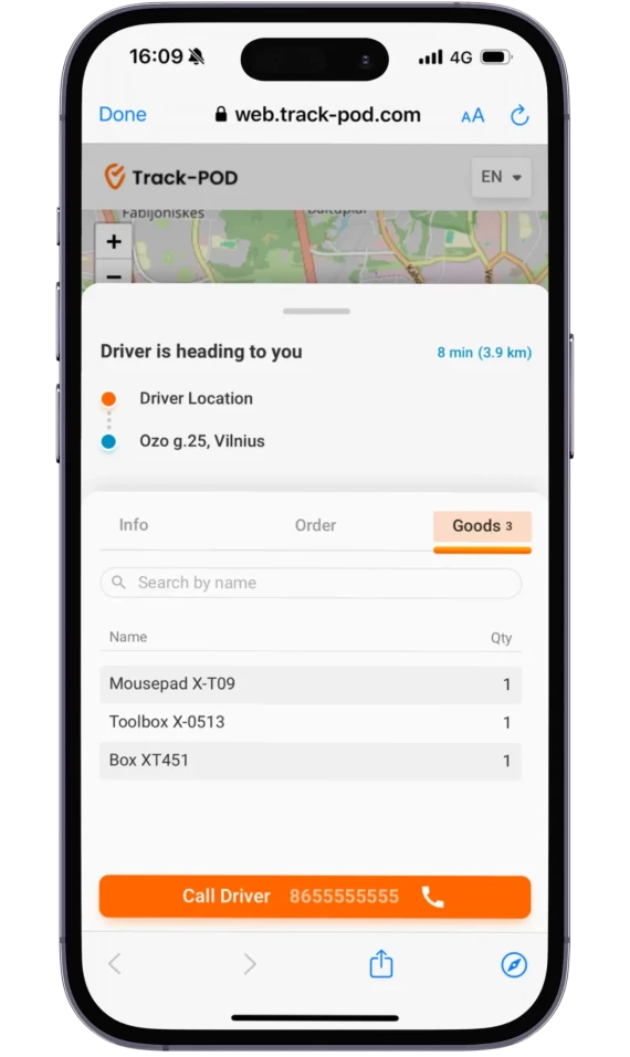 Last Mile Delivery Tracking for Customers | Track-POD